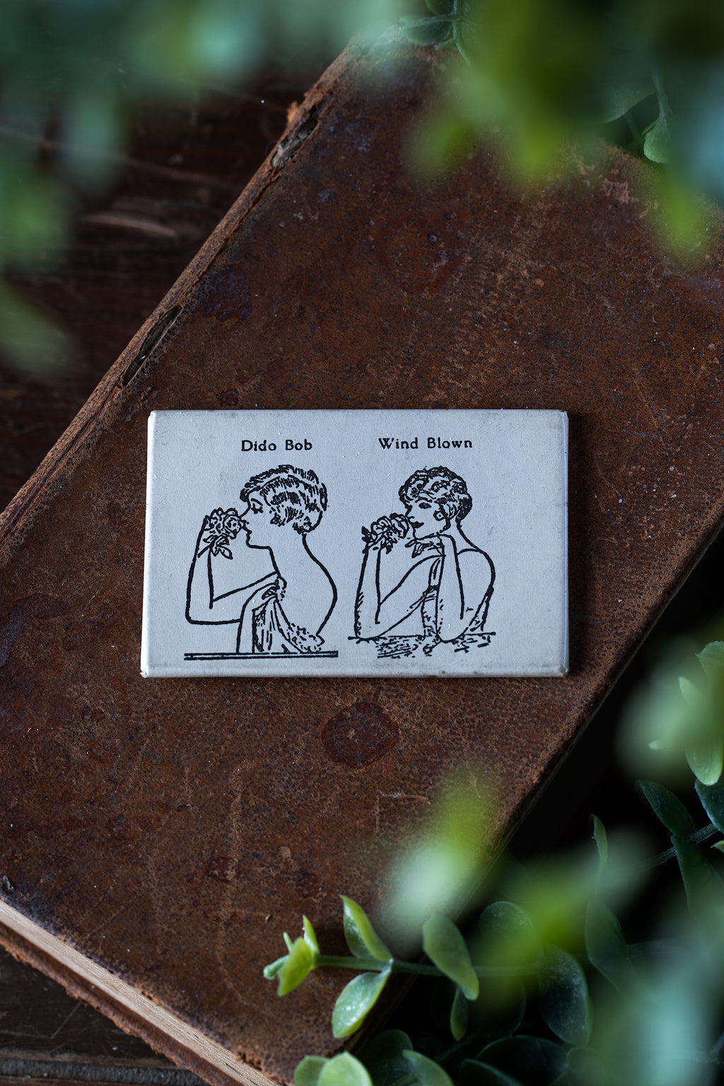 1920s Risqué Naughty Trick Pocket Mirror – The Veiled Mirror