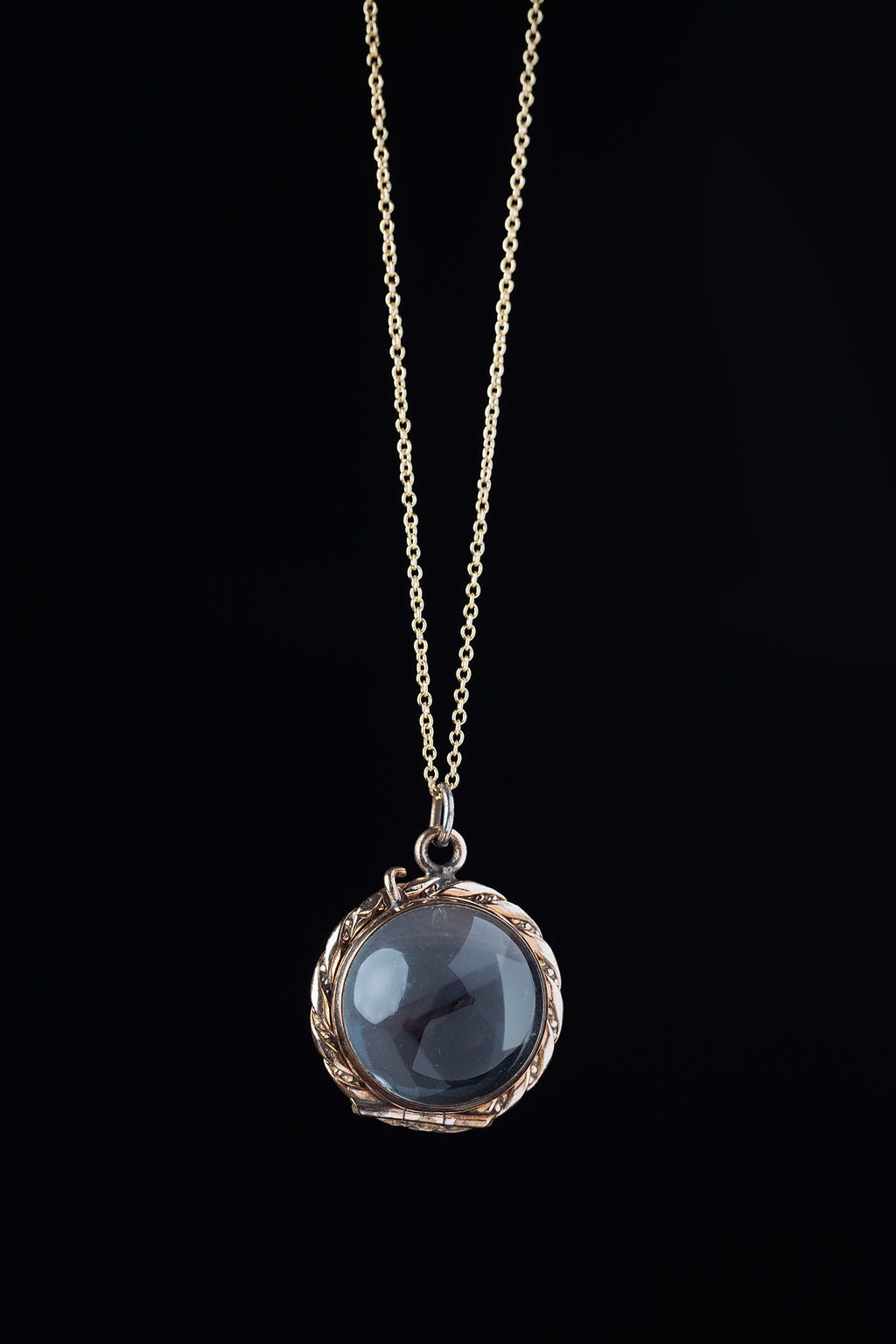 Victorian Pools of Light Rock Crystal Locket – The Veiled Mirror