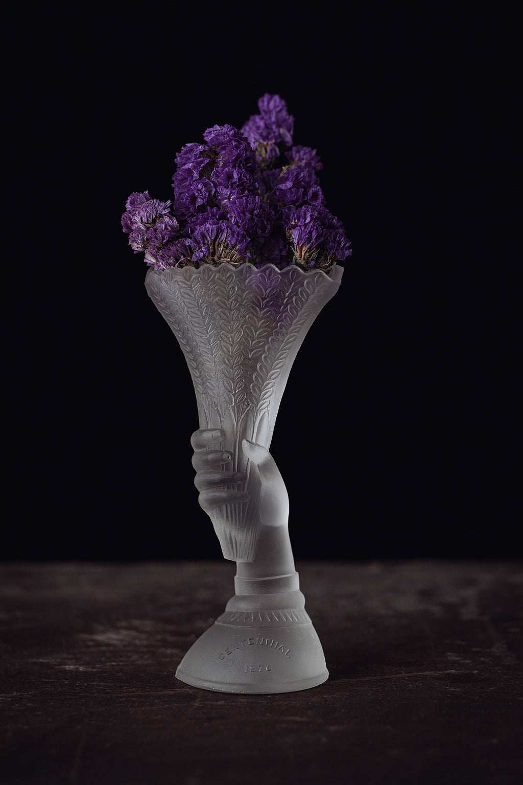 1876 Centennial Worlds Fair Souvenir Gillinder Glass Co Hand Vase – The ...