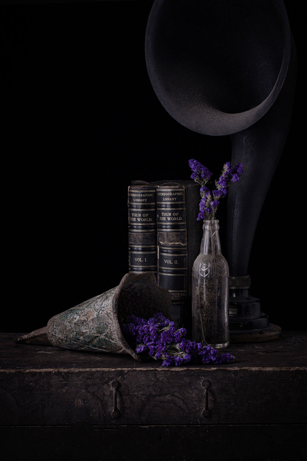 Cast Iron Graveside Flower Vase – The Veiled Mirror