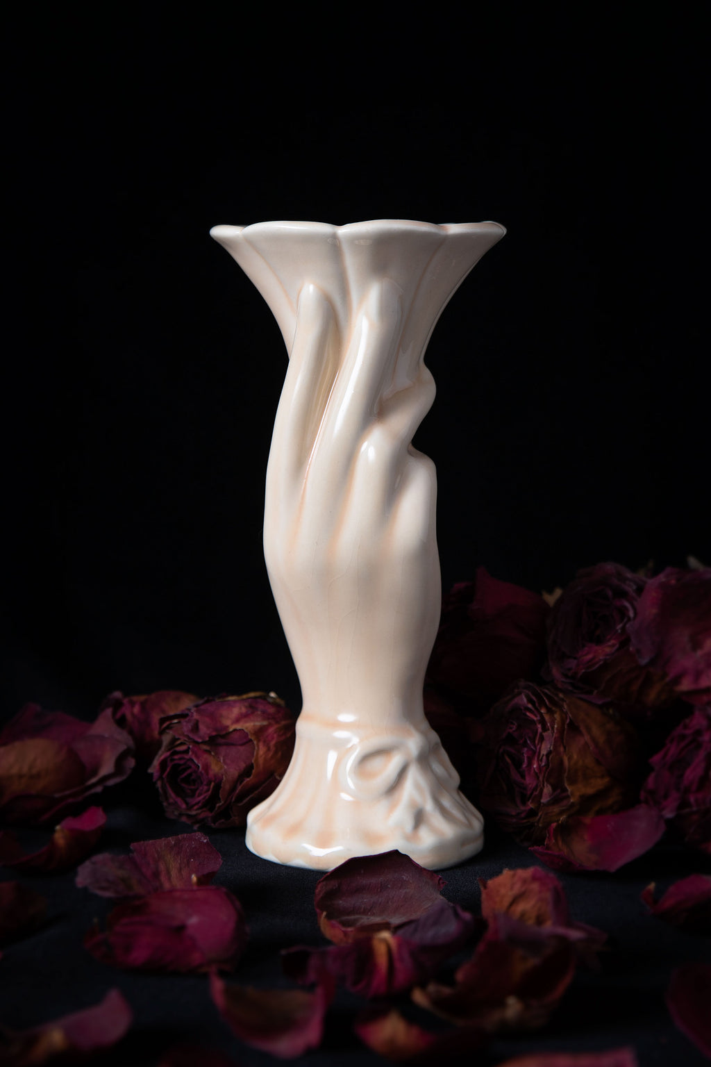 Victorian Style Fluted Hand Vase – The Veiled Mirror