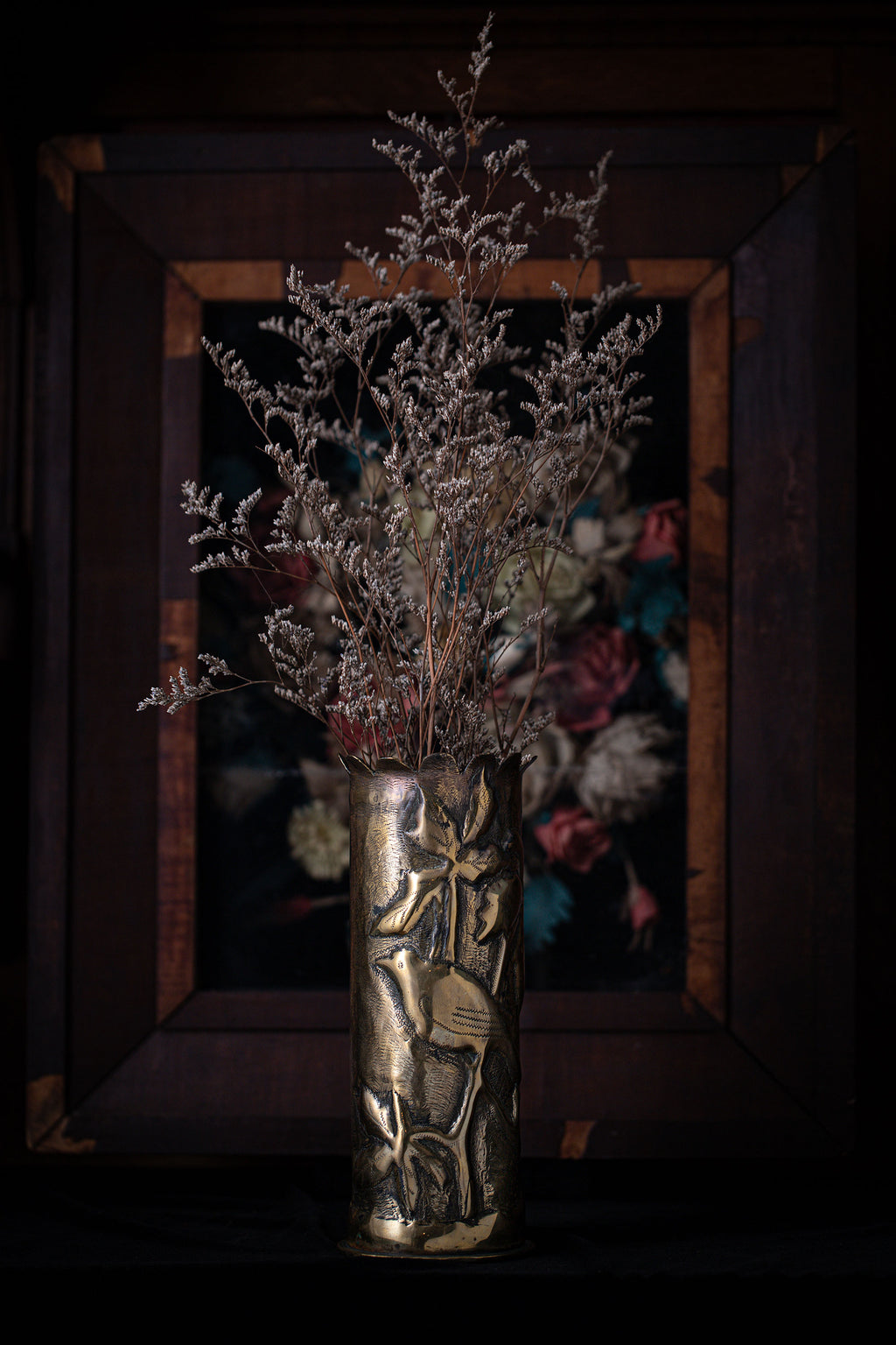 WWI 1915 Trench Art Artillery Vase – The Veiled Mirror